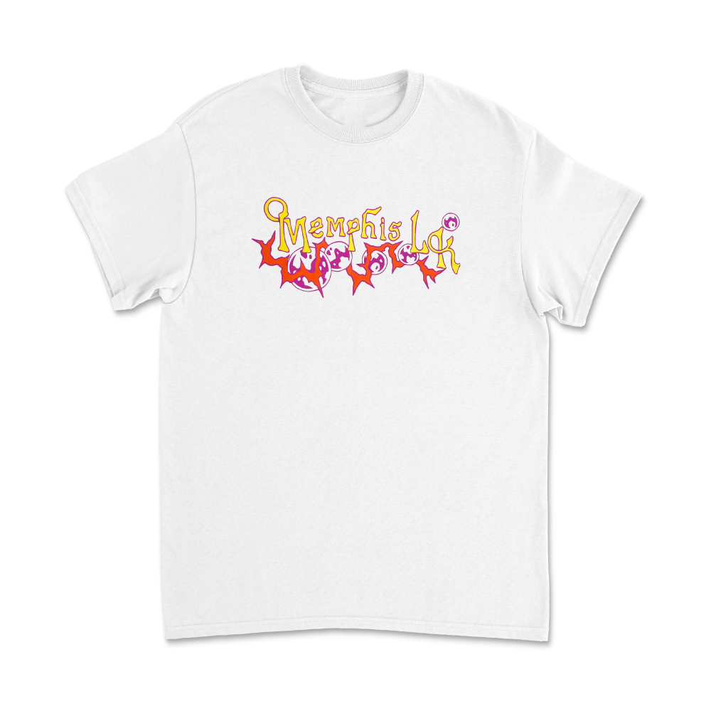 Memphis LK / Electric Tee / White – sound-merch.com.au