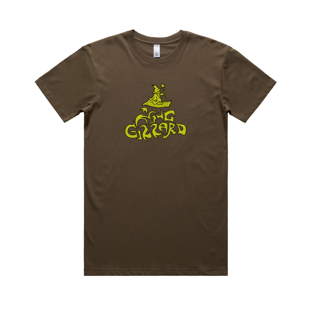 Wizard / Walnut Organic Tee – sound-merch.com.au