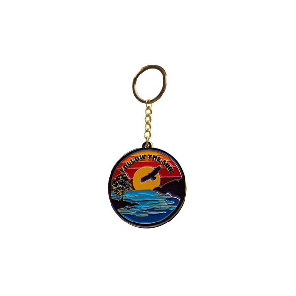 Xavier Rudd / Follow The Sun Keychain – sound-merch.com.au