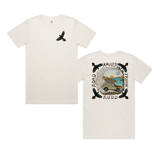 Xavier Rudd / Road Trippin' Sandstone Tee – sound-merch.com.au