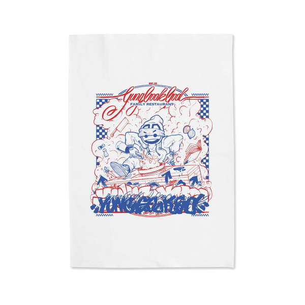 Yung Cook God / Tea Towel – sound-merch.com.au