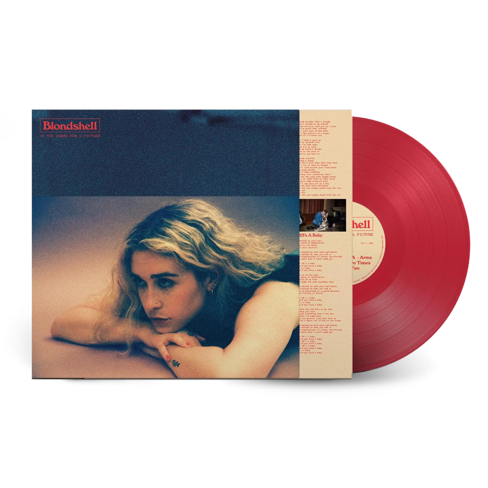 Blondshell / If You Asked For A Picture LP Model Rockets Red Vinyl ...