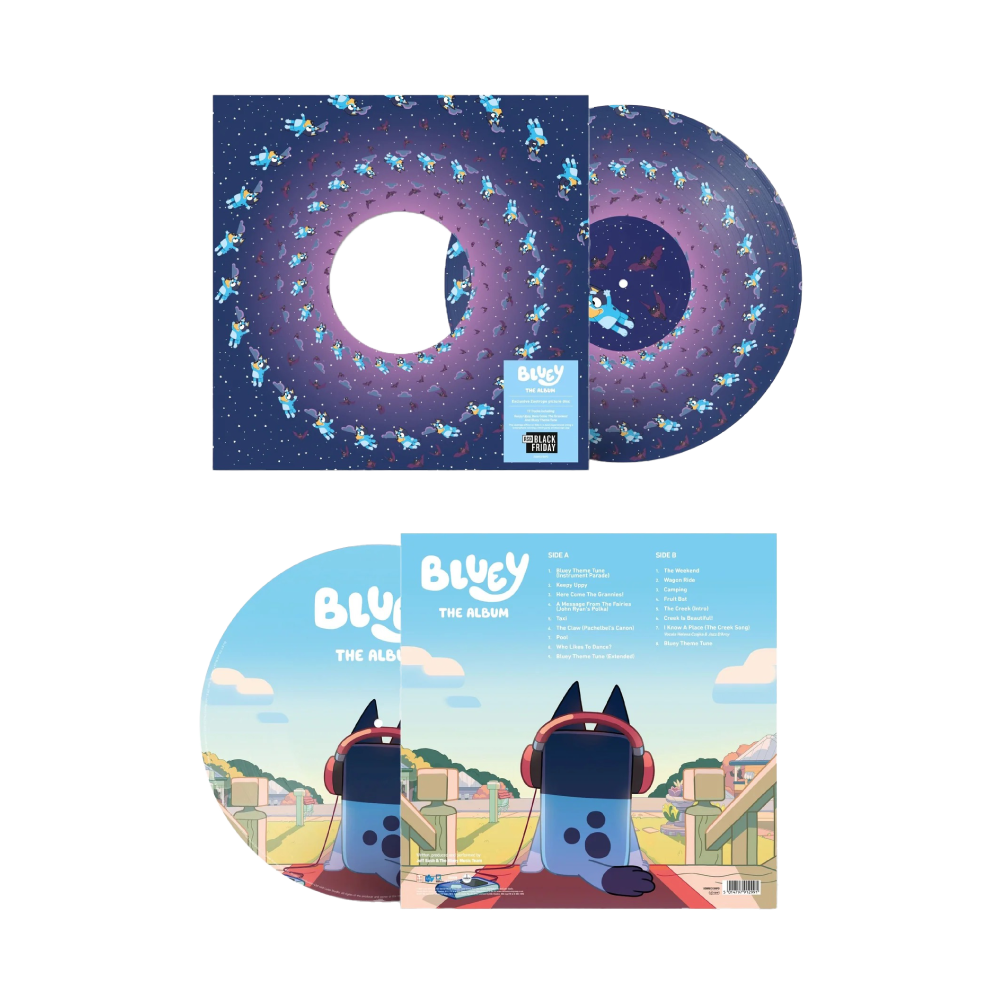 Bluey / Bluey The Album LP Zoetrope Picture Disc Vinyl RSD 2025 – sound ...