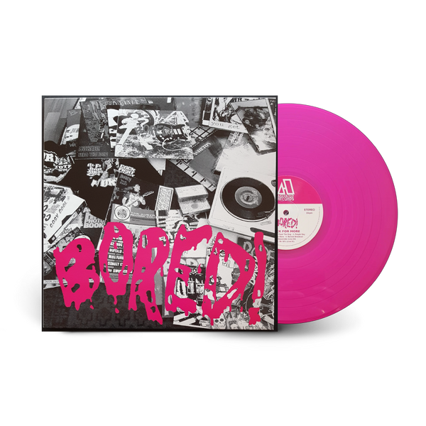 BORED! / Back For More LP Pink Vinyl – sound-merch.com.au