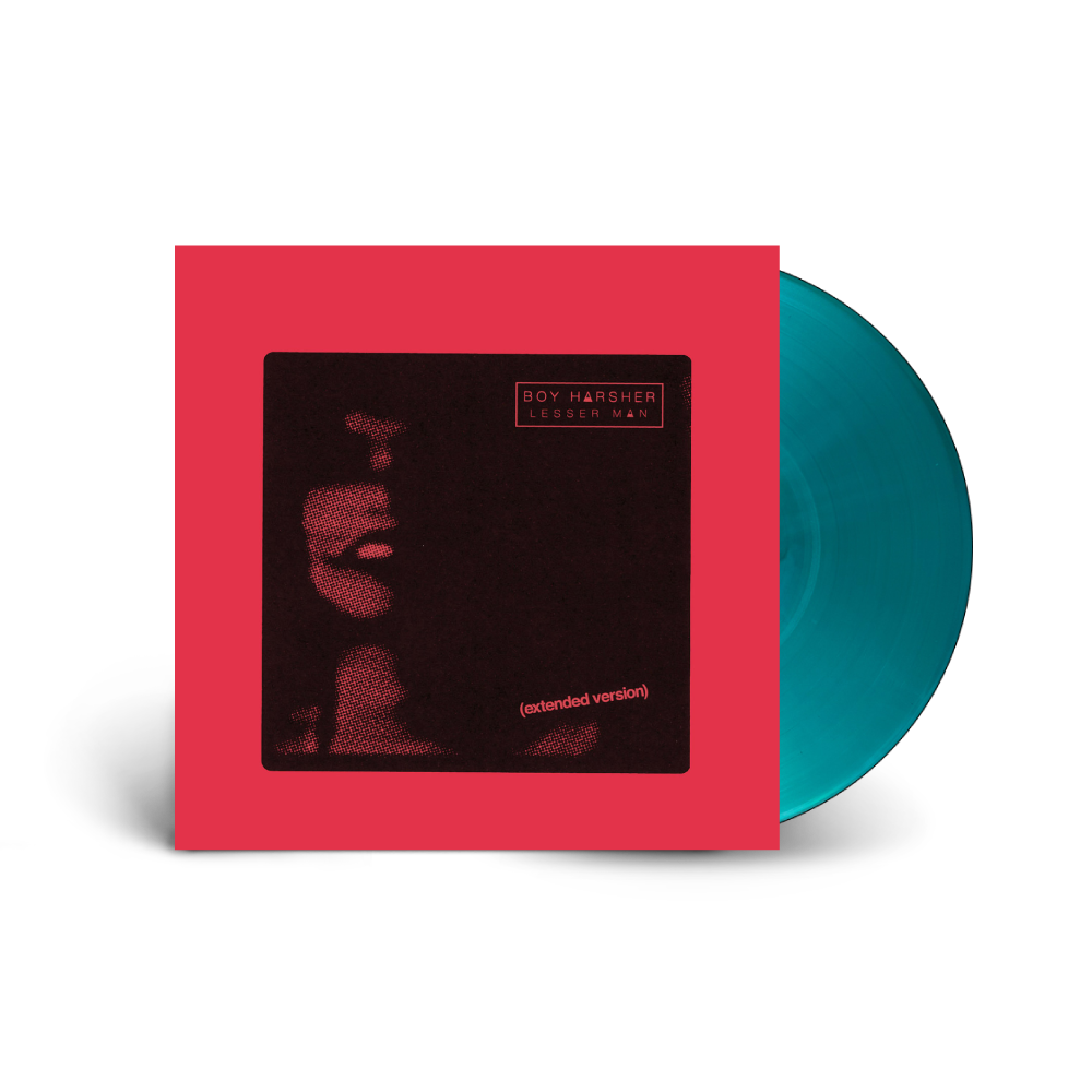 Boy Harsher / Lesser Man (Extended Version) LP Limited Clear Aquamarin ...