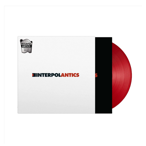 Interpol / Antics LP Red Vinyl – sound-merch.com.au