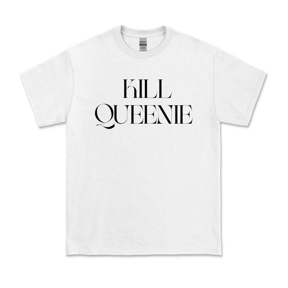 Queenie / Kill Queenie White T-Shirt – sound-merch.com.au