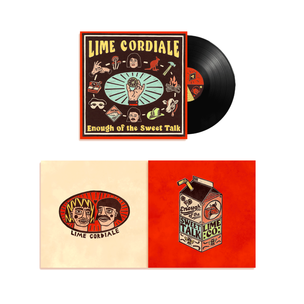 Lime Cordiale / Enough Of The Sweet Talk LP Vinyl – sound-merch.com.au