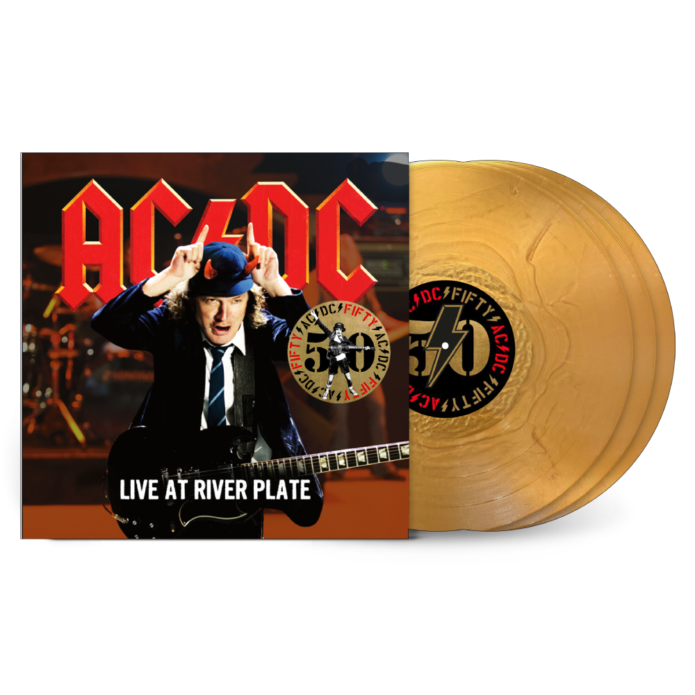 AC/DC / Live At River Plate 3xLP 180g Gold Nugget Vinyl – sound-merch.com.au