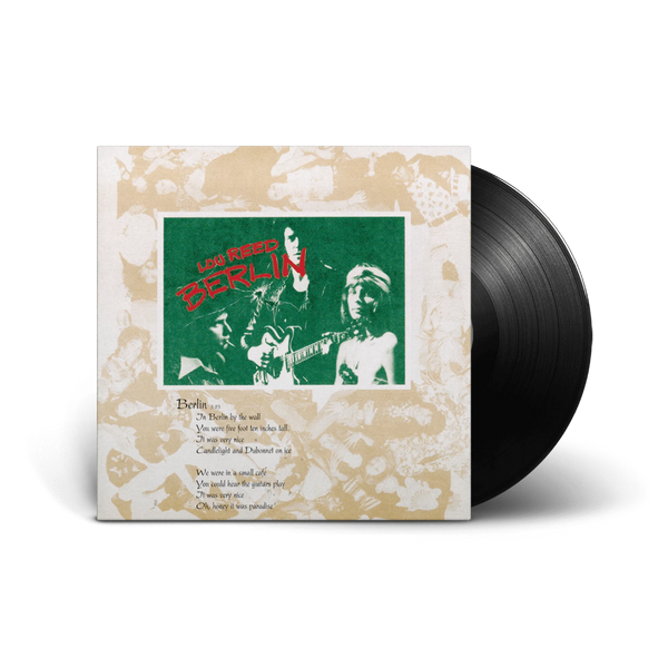 Lou Reed / Berlin LP Black Vinyl – sound-merch.com.au