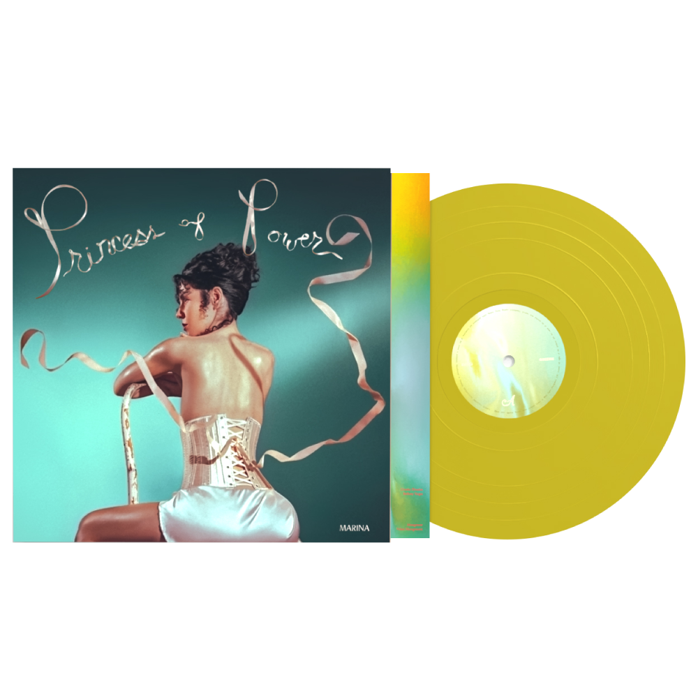 Marina / Princess Of Power LP Yellow Vinyl – sound-merch.com.au