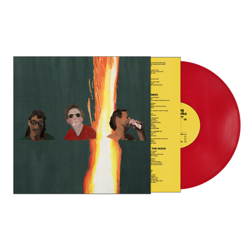 MJ Lenderman / Manning Fireworks LP Opaque Red Vinyl – sound-merch.com.au