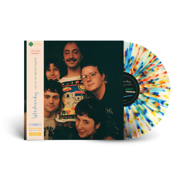 Wednesday / Live At The Factory Theatre LP Multi-Coloured Splatter Vin ...