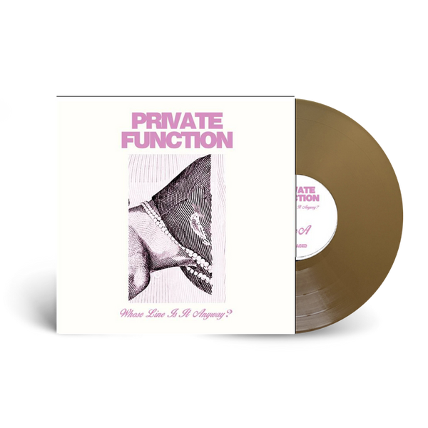 Private Function / Whose Line Is It Anyway? LP Gold Vinyl – sound-merch ...