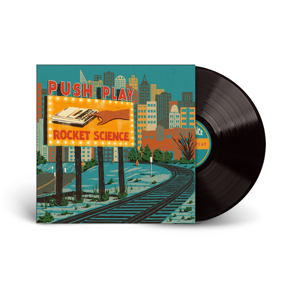 Rocket Science / Push Play LP Black Vinyl – sound-merch.com.au
