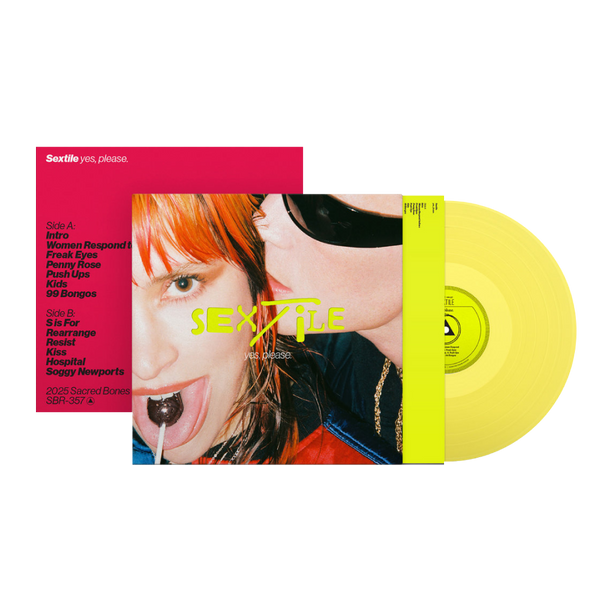Sextile / Yes, Please LP Yellow Vinyl – sound-merch.com.au