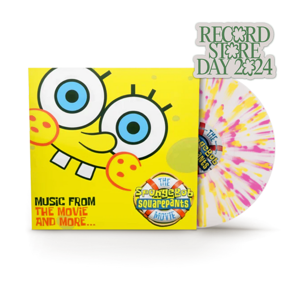 The SpongeBob SquarePants Movie / Various LP Pink & White Splatter Vin ...