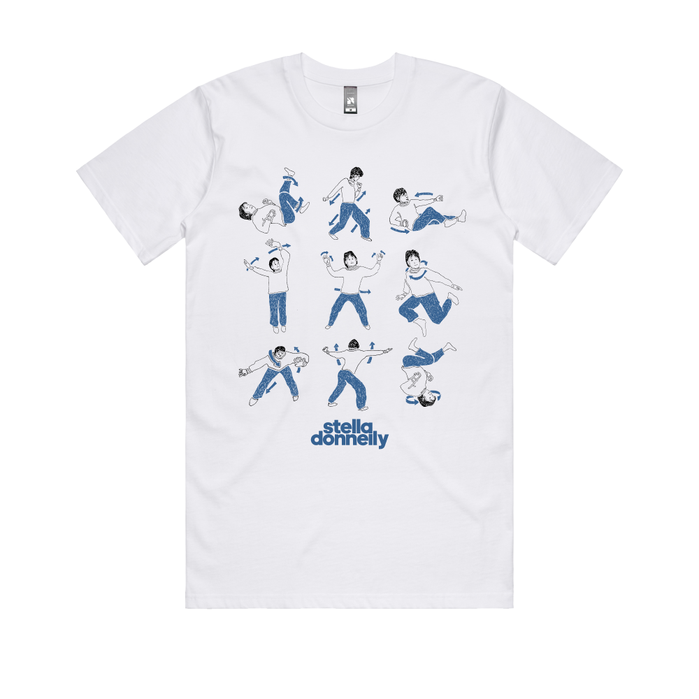 Stella Donnelly / Dancer White T-Shirt – sound-merch.com.au