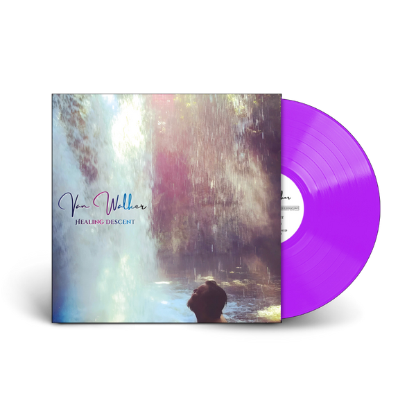 Van Walker / Healing Descent LP Limited Edition Opaque Purple Vinyl ...