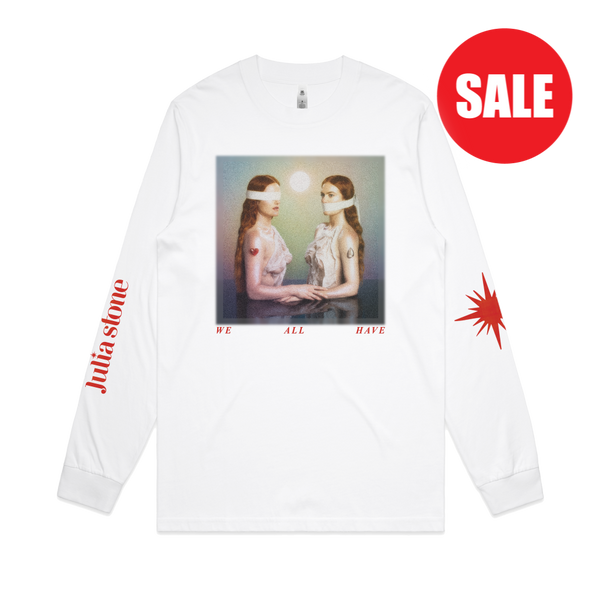 Julia Stone / We All Have / White long-sleeve – sound-merch.com.au