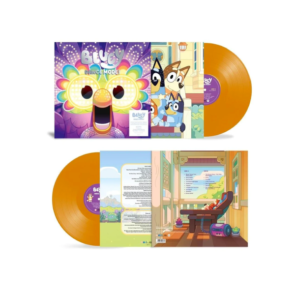 Bluey / Bluey: Dance Mode! LP Orange Vinyl – sound-merch.com.au