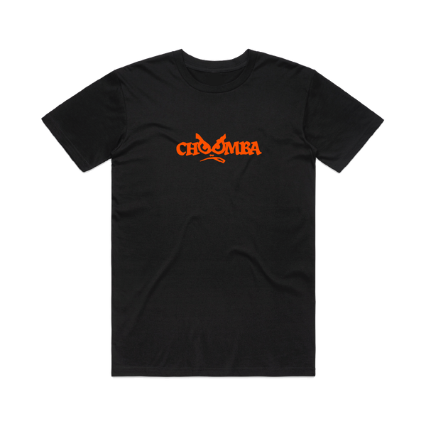 Choomba logo / Black T-shirt – sound-merch.com.au