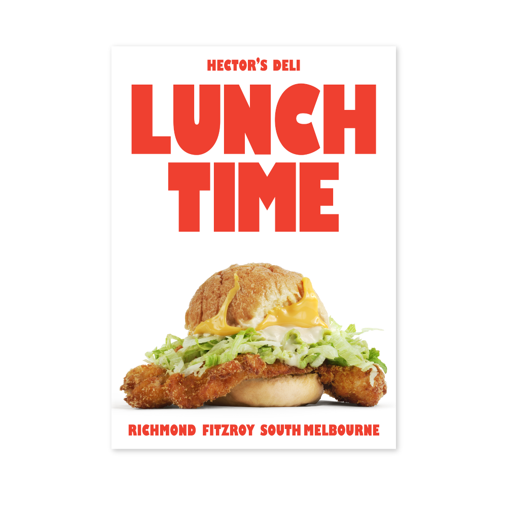 Hector's Deli / Chicken A1 Poster – sound-merch.com.au