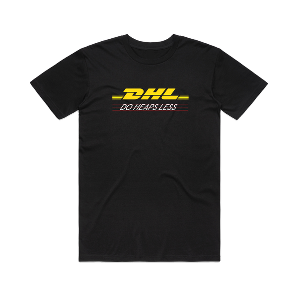Do Heaps Less / Black T-shirt – sound-merch.com.au