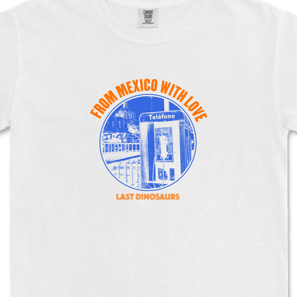 From Mexico With Love / White T-shirt – sound-merch.com.au