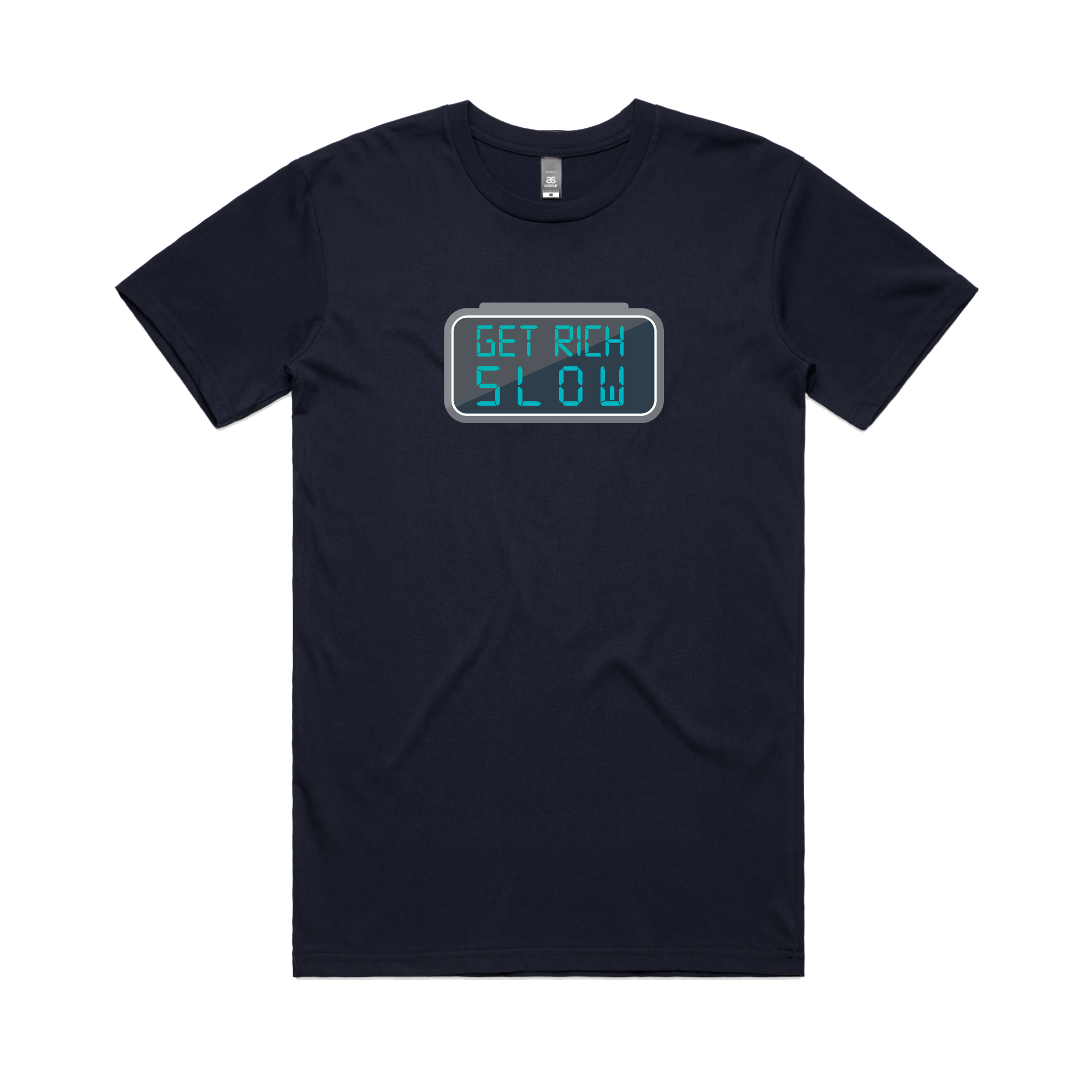 Get Rich Slow / Navy T-Shirt – sound-merch.com.au