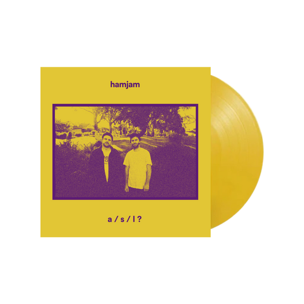 Hamjam / A/S/L? LP Clear Yellow Vinyl – sound-merch.com.au