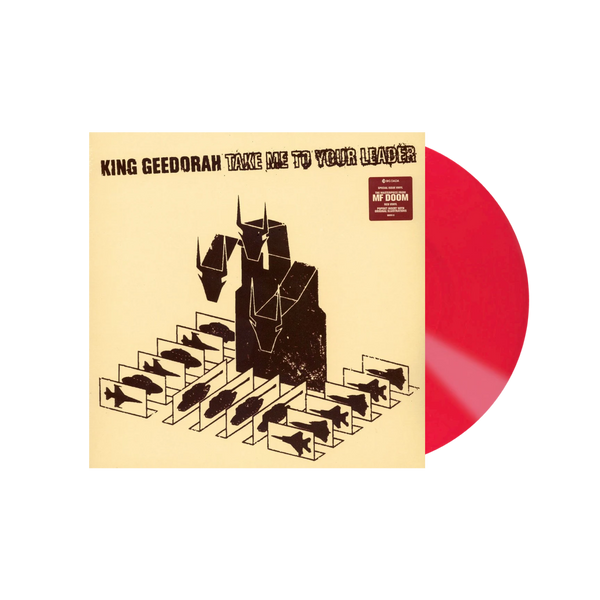 King Geedorah / Take Me To Your Leader 2xLP Red Vinyl – sound-merch.com.au