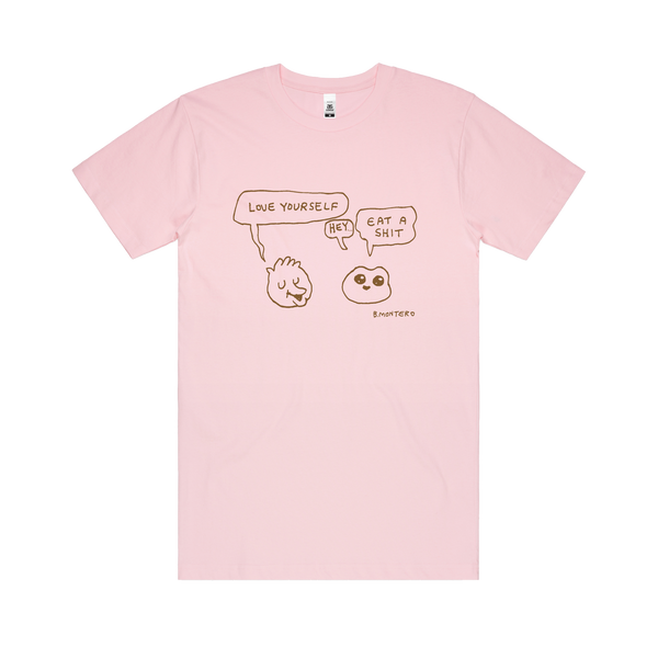 Bjenny Montero 'Love Yourself' Pink T-Shirt – sound-merch.com.au