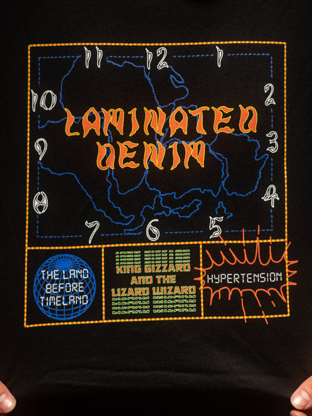 Laminated / Black Organic Tee – sound-merch.com.au