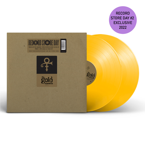 Prince / The Gold Experience 2xLP Gold Translucent Vinyl RSD 2022 ...