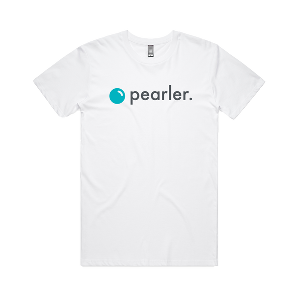 Logo / White T-Shirt – sound-merch.com.au