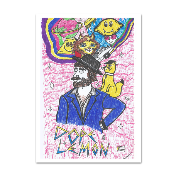 Dope Lemon / Jennifer Stenglein 2 / A2 Poster – sound-merch.com.au