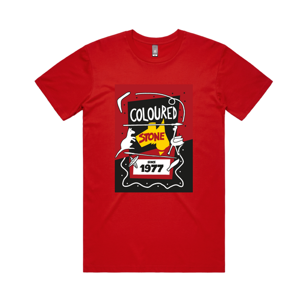 Retro / Red T-Shirt – sound-merch.com.au