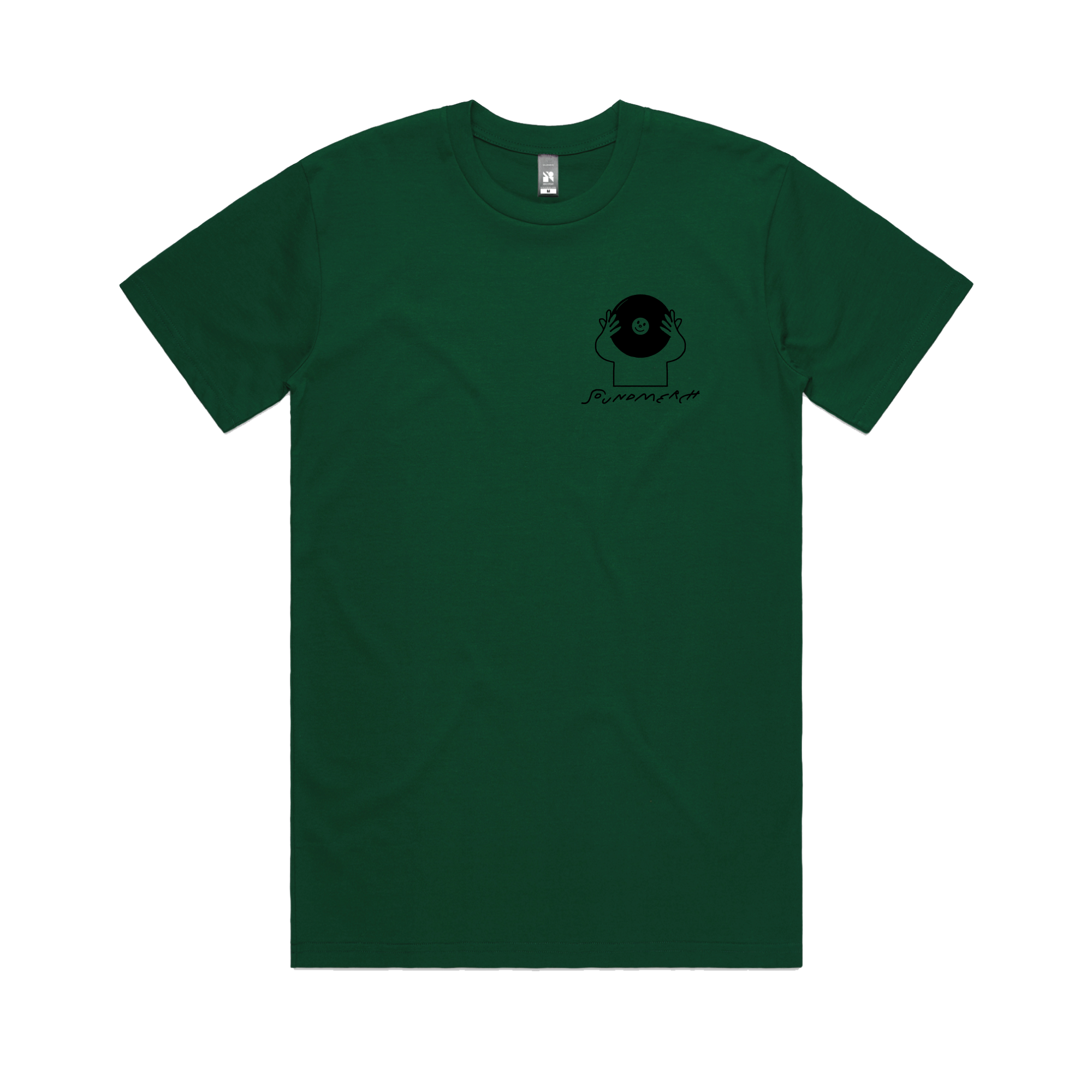 Sound Merch / Record Head / Emerald T-Shirt – sound-merch.com.au