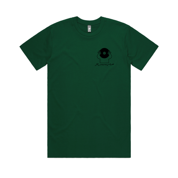 Sound Merch / Record Head / Emerald T-Shirt – sound-merch.com.au
