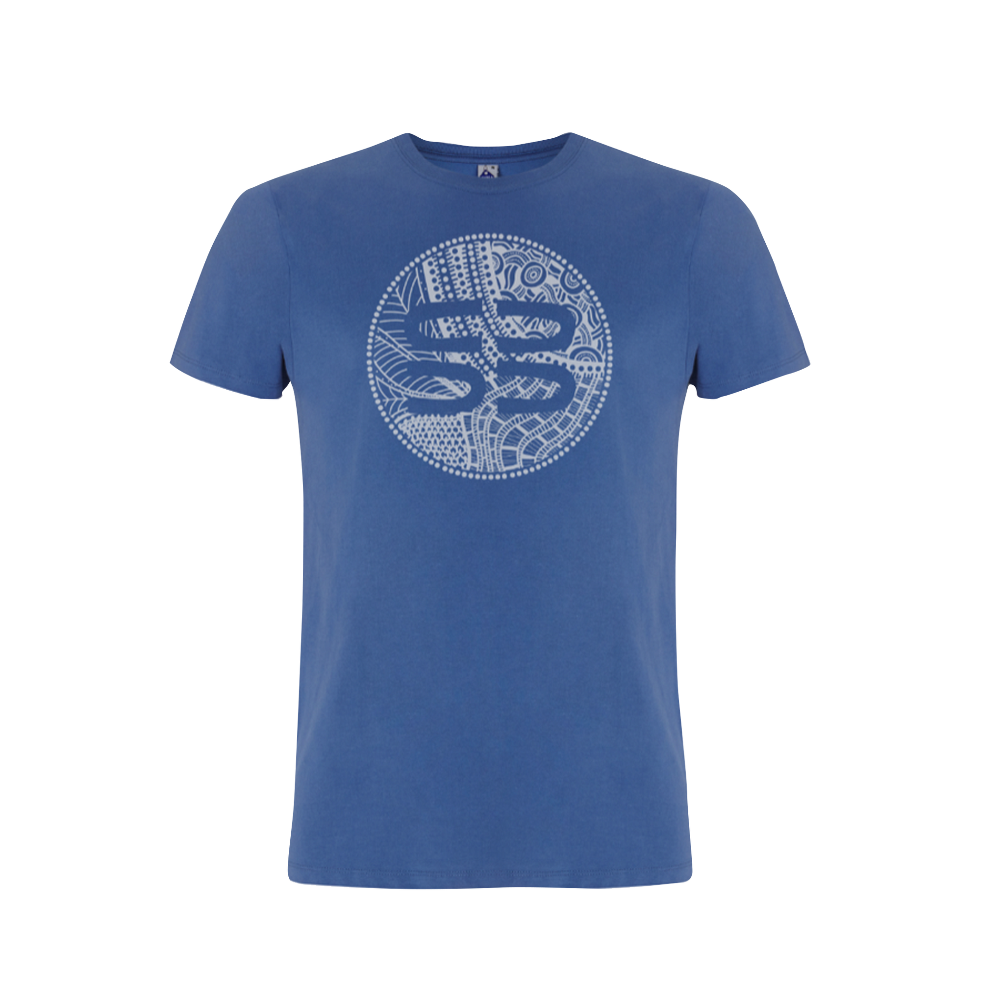 Xavier Rudd 'SB Logo' / Blue T-shirt – sound-merch.com.au