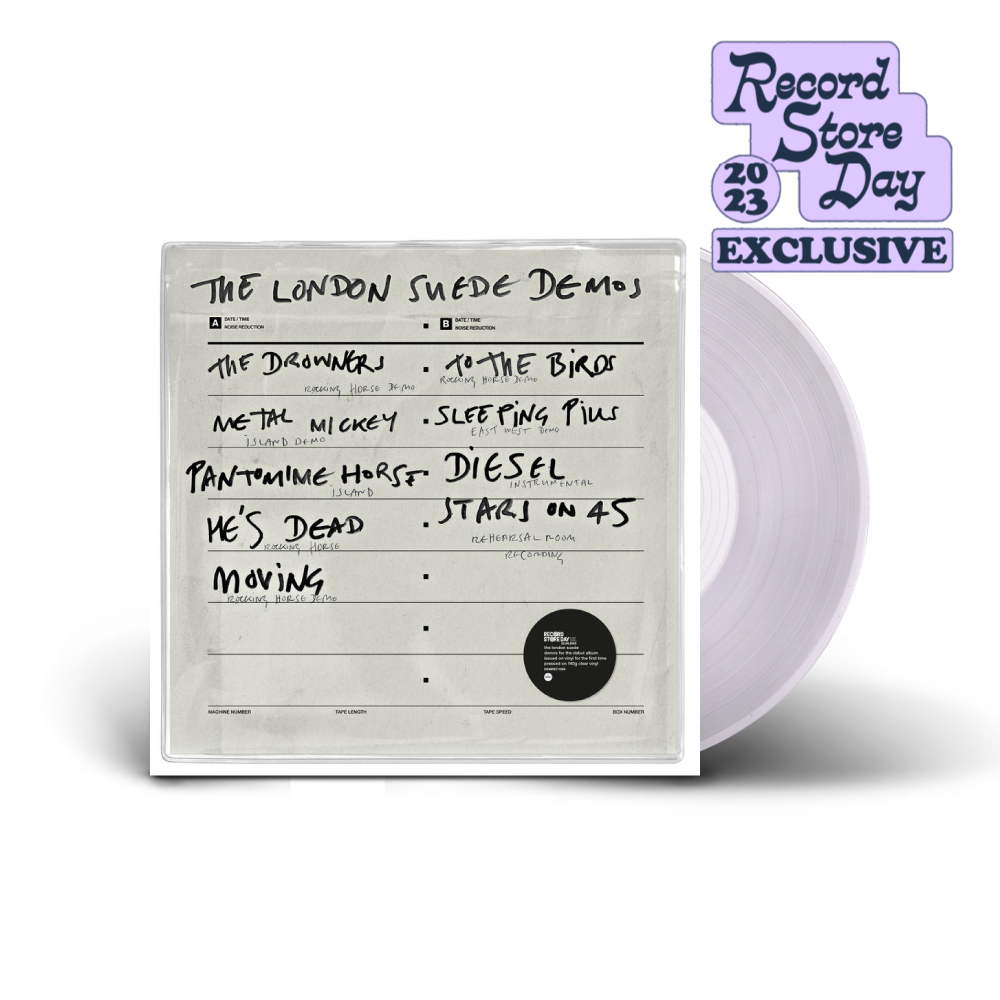 Suede / Suede Demos: 30th Anniversary LP 140g Clear Vinyl RSD 2023 ...