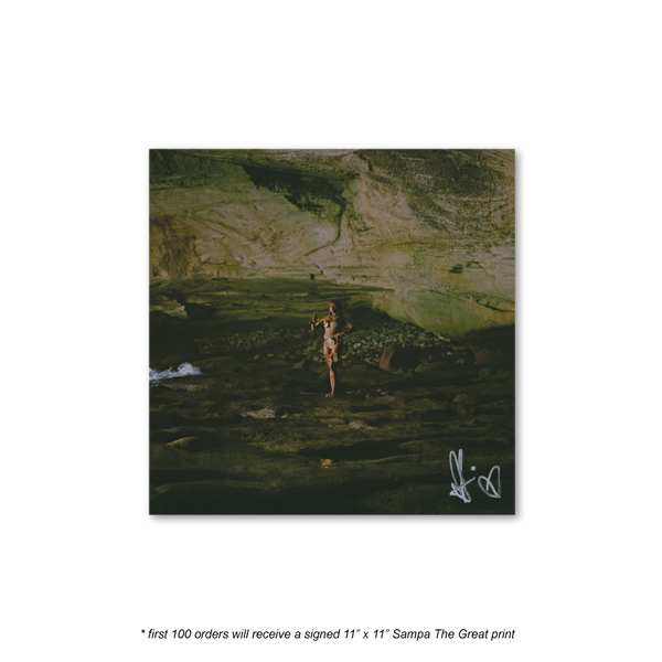 Sampa the Great / 'As Above, So Below' Transparent Aqua Exclusive Viny ...