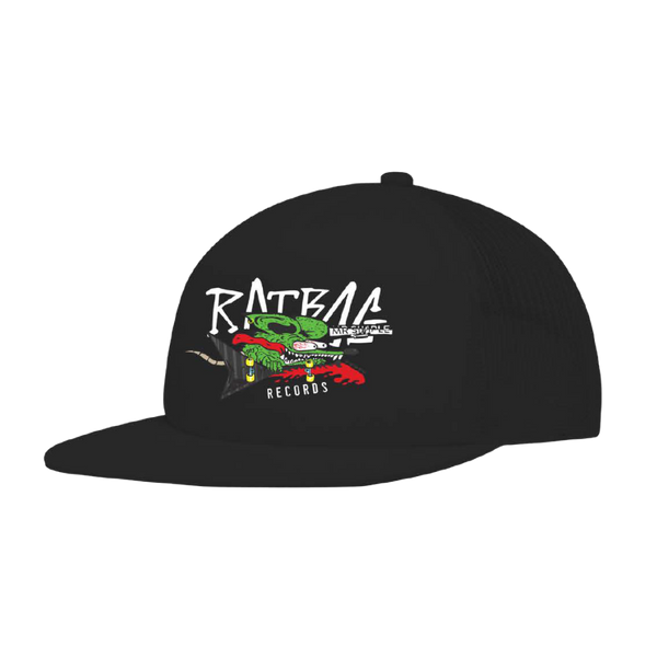 RATBAG X MR SIMPLE / Shred Rat Black Trucker Cap – sound-merch.com.au