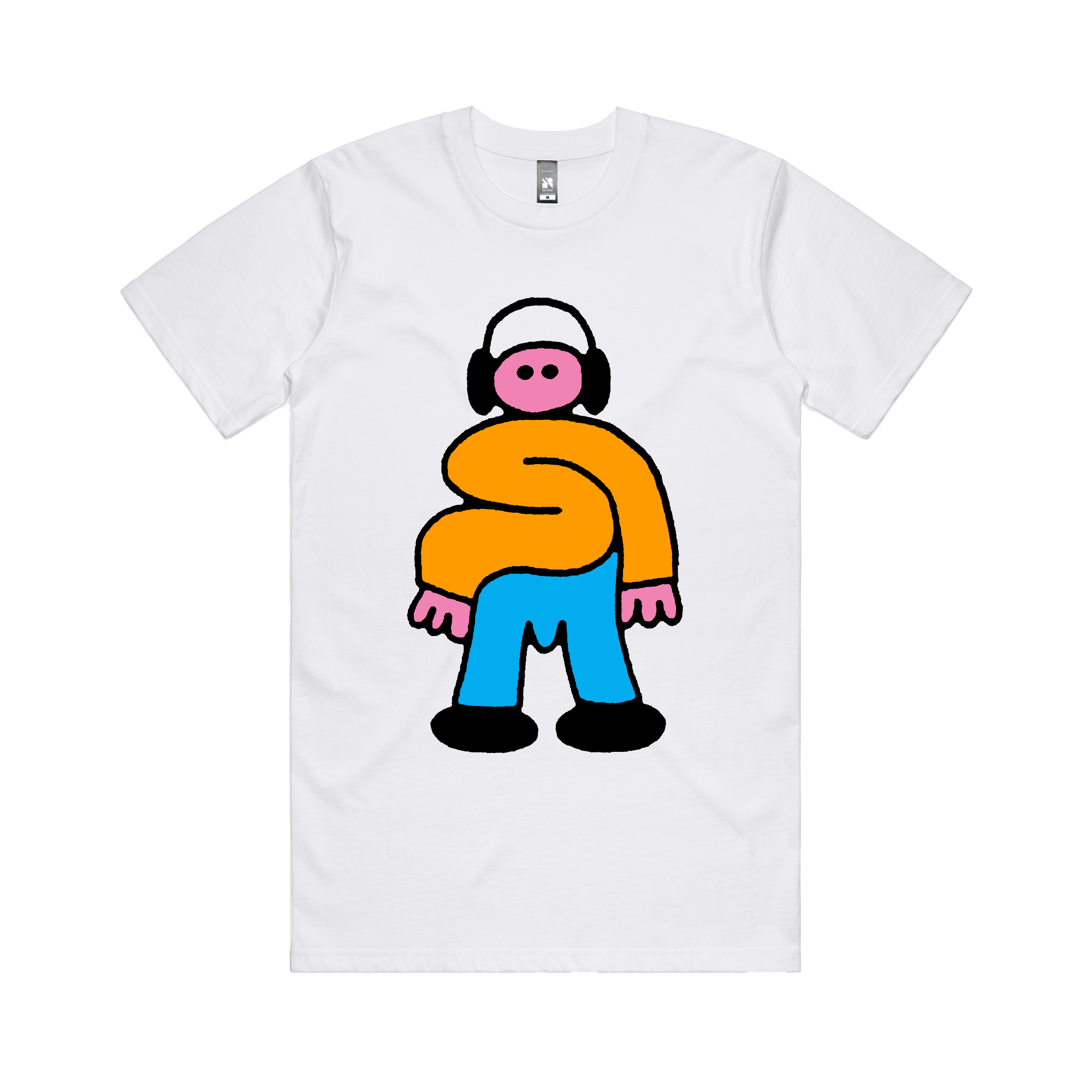 Sound Merch / Slinky / White T-Shirt – sound-merch.com.au