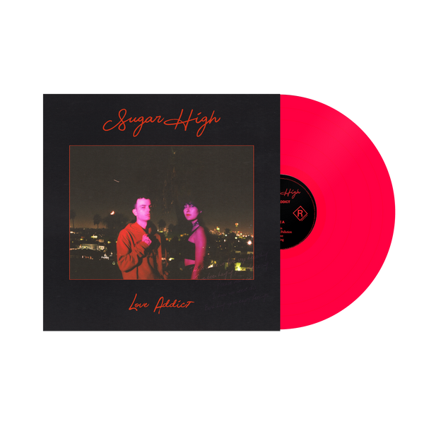 Sugar High 'Love Addict' / LP Vinyl (Neon Pink Vinyl) – sound-merch.com.au