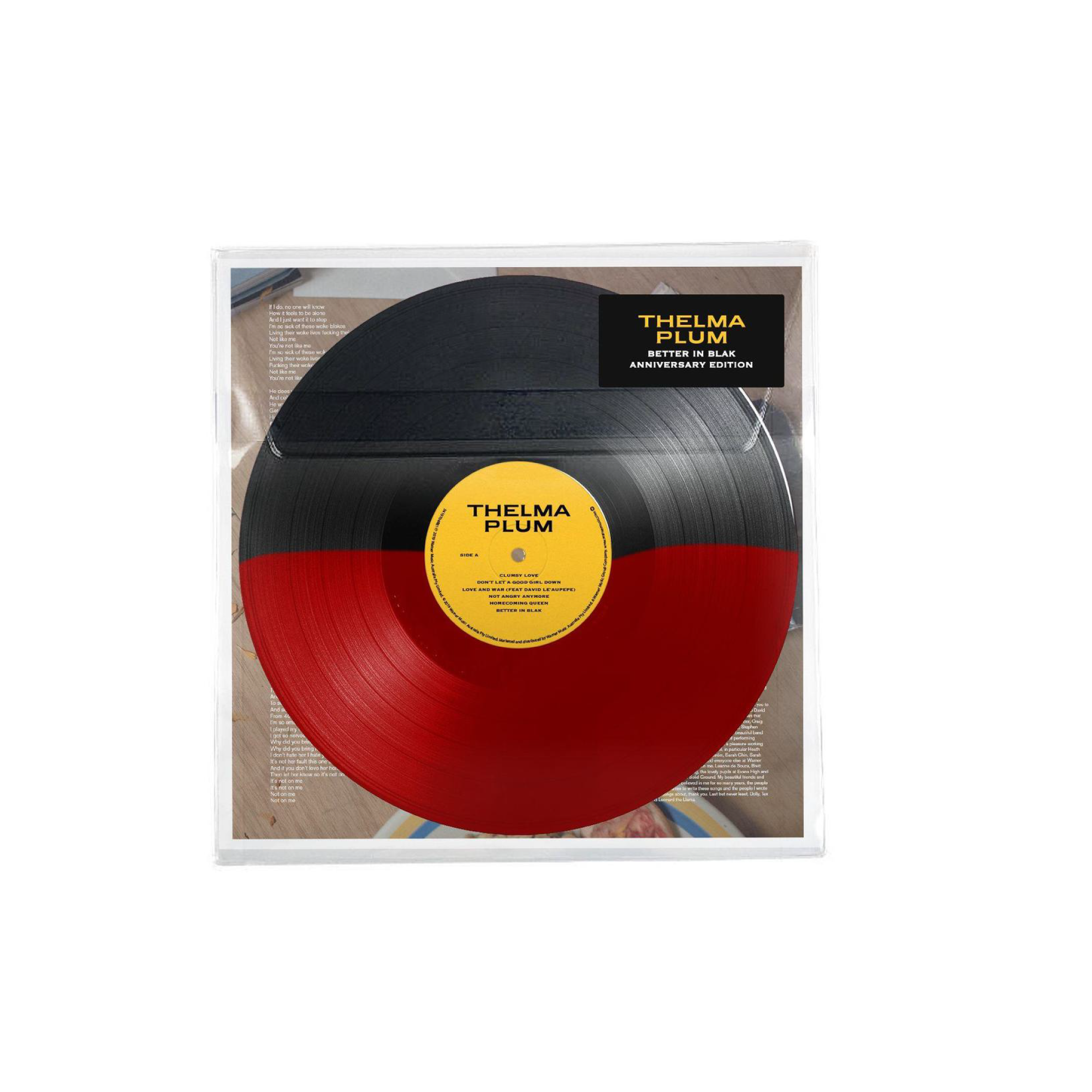 Thelma Plum / Better In Blak (Anniversary Edition) Vinyl – sound-merch ...