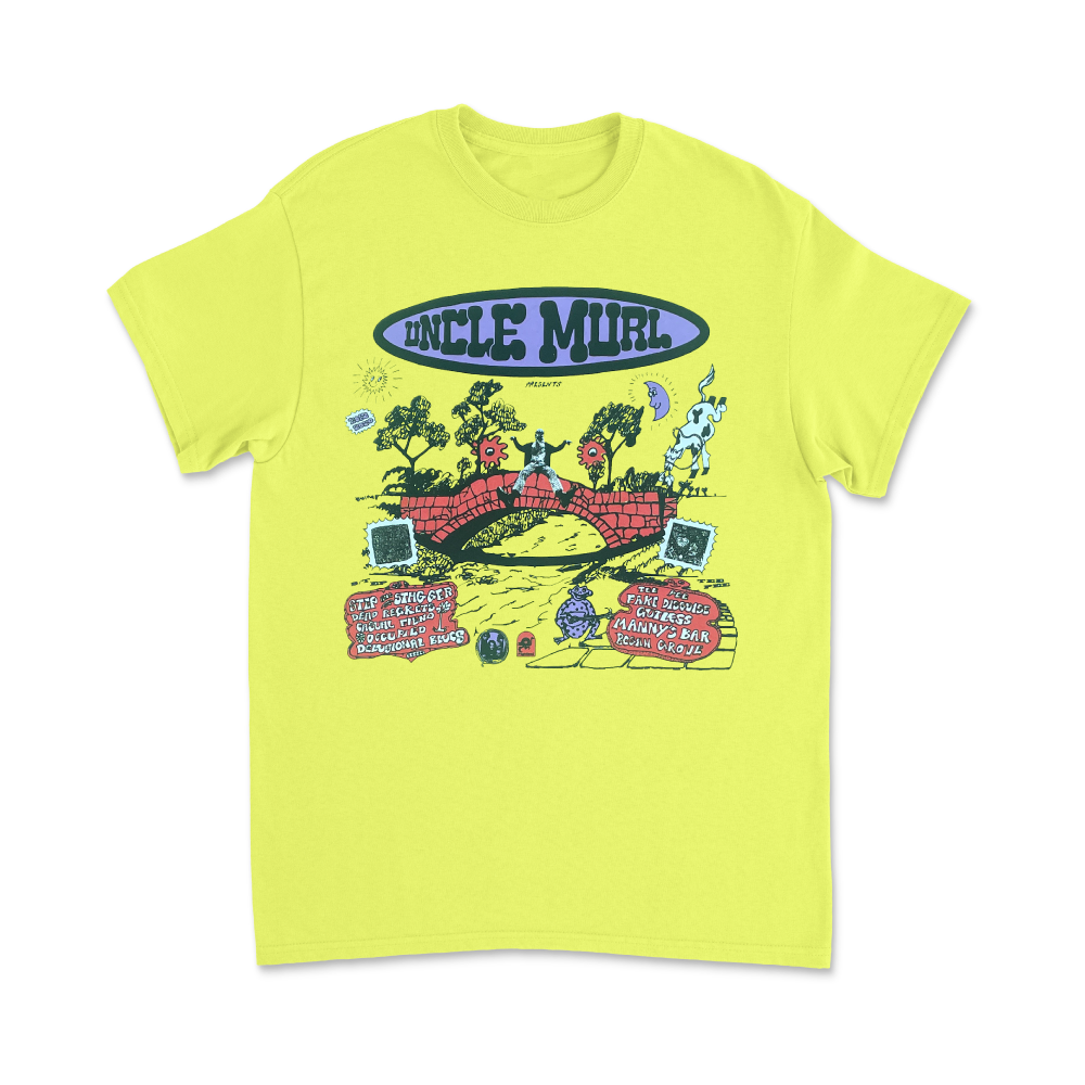 Uncle Murl / Yellow T-Shirt – sound-merch.com.au