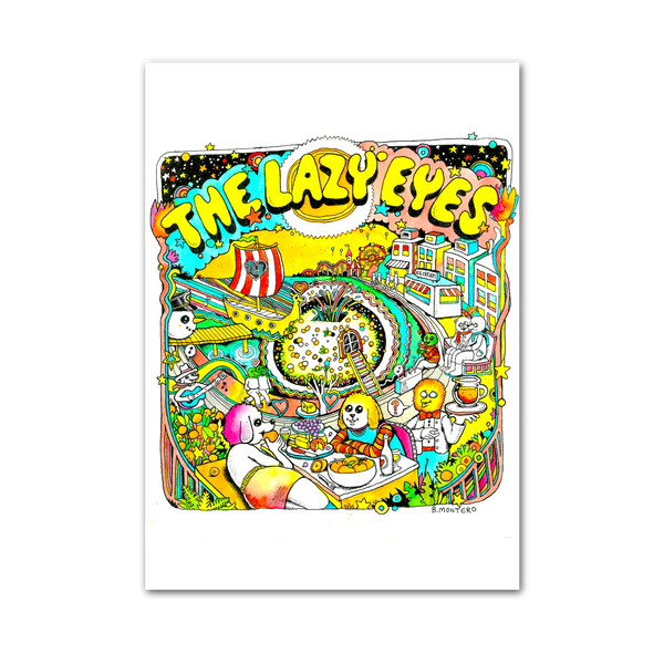 The Lazy Eyes / Poster – sound-merch.com.au