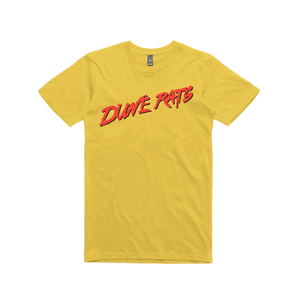 Dune Rats Sexy Beach / Yellow T-shirt. – sound-merch.com.au